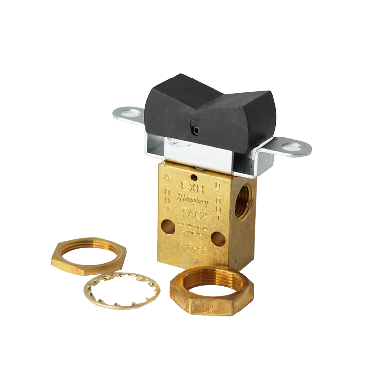 Válvula de retorno por resorte de 4 vías, 3 posiciones HUMPHREY 41R-S3 ...