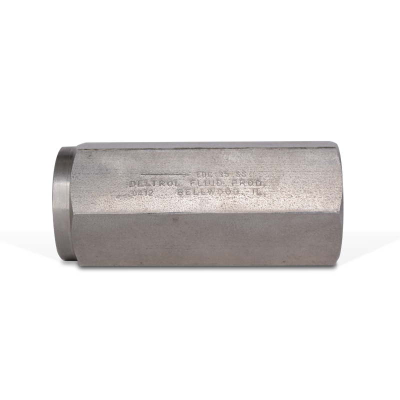 Válvula Check Flujo GPM (lpm) 20.0 (75.7) 3/4" NPTF DELTROL EDC35SS ...